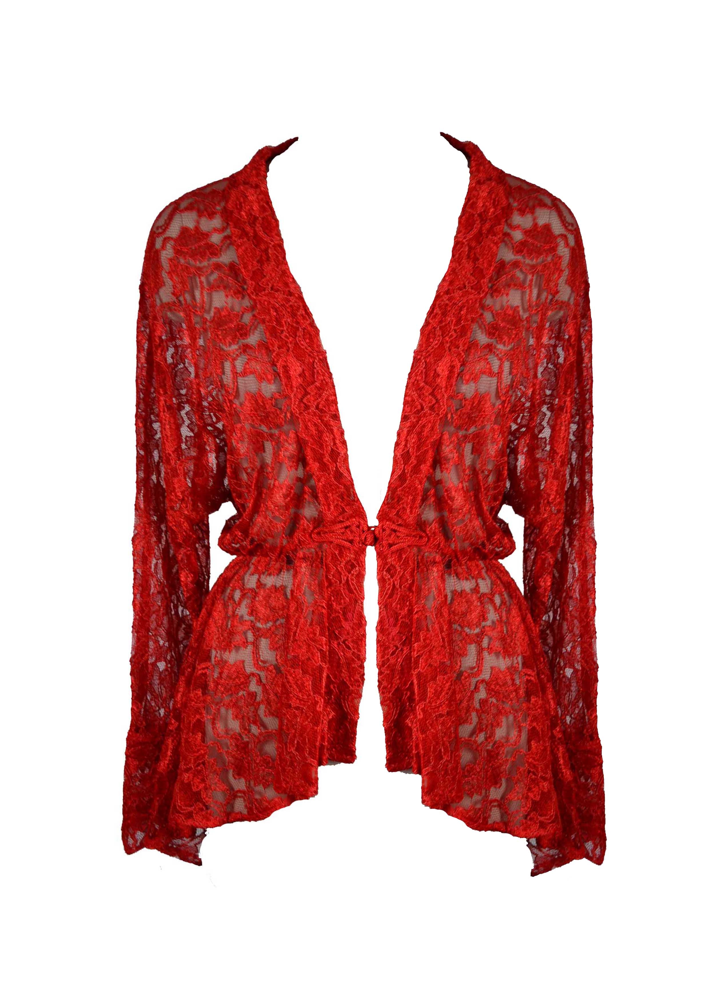 Jacket Lace Unlined Red – Cleopatra Trading Limited