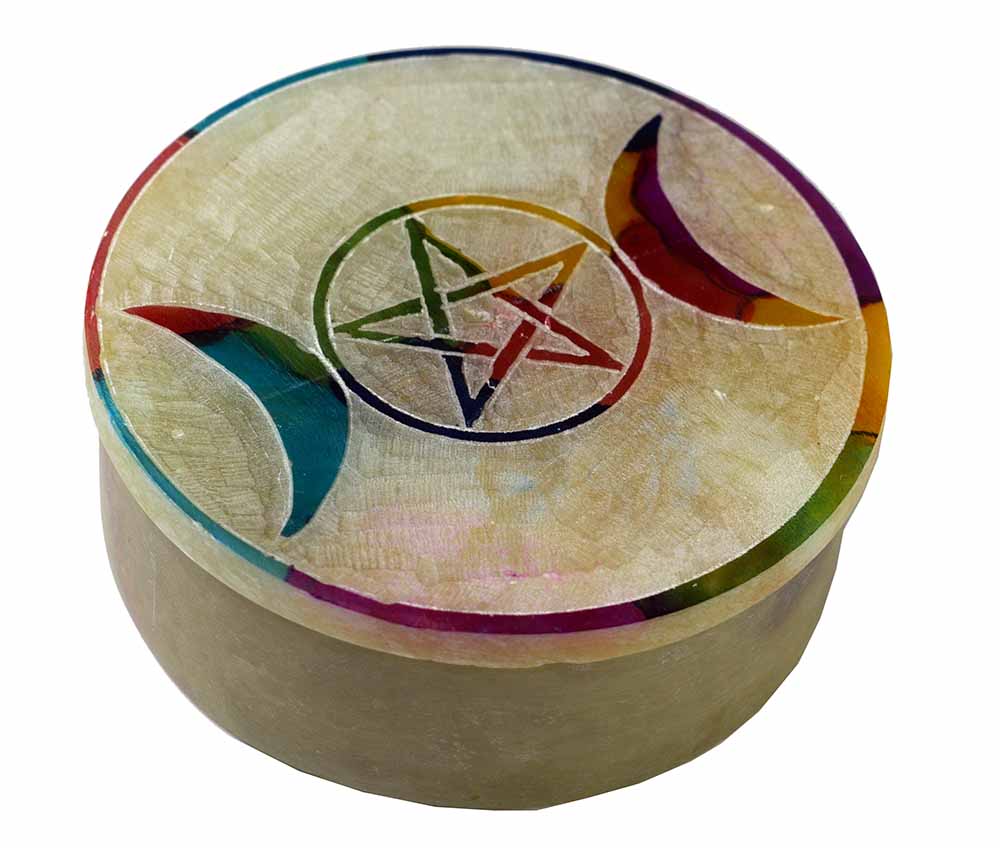 Soapstone Box 6X4″ Tree Of Life – Cleopatra Trading Limited
