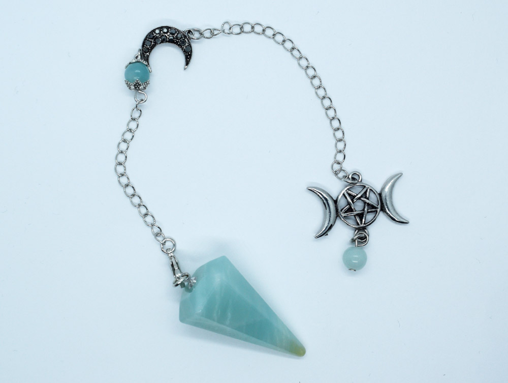 Pendulum Triple Moon Amazonite – Cleopatra Trading Limited