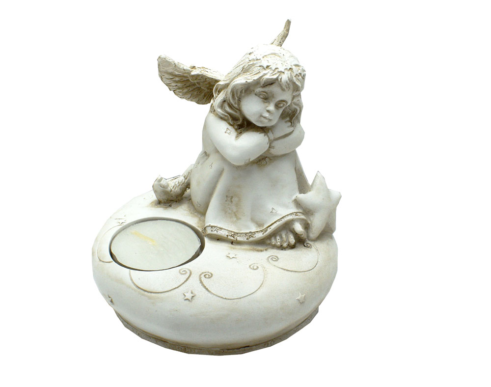 Angel Sitting T-Light Holder – Cleopatra Trading Limited