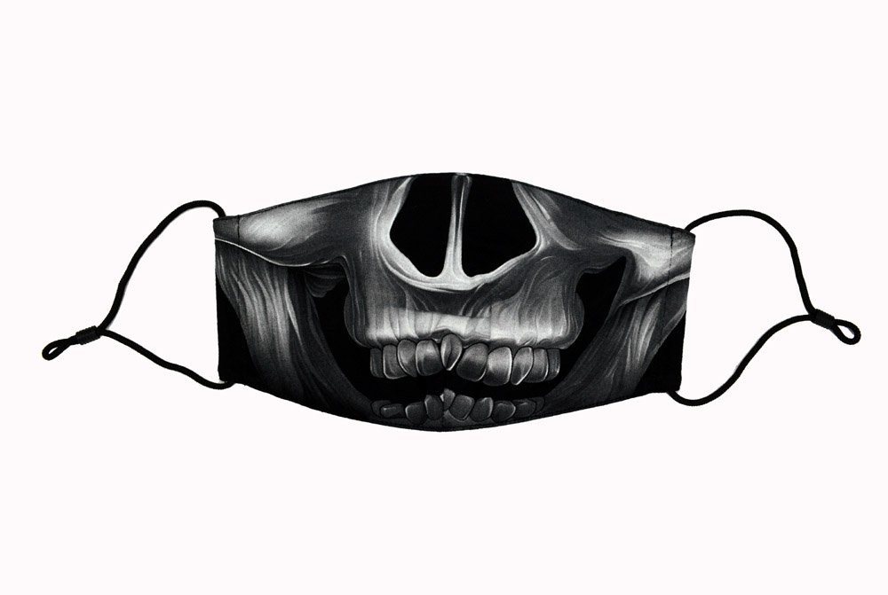 Mask Black White Circle – Cleopatra Trading Limited