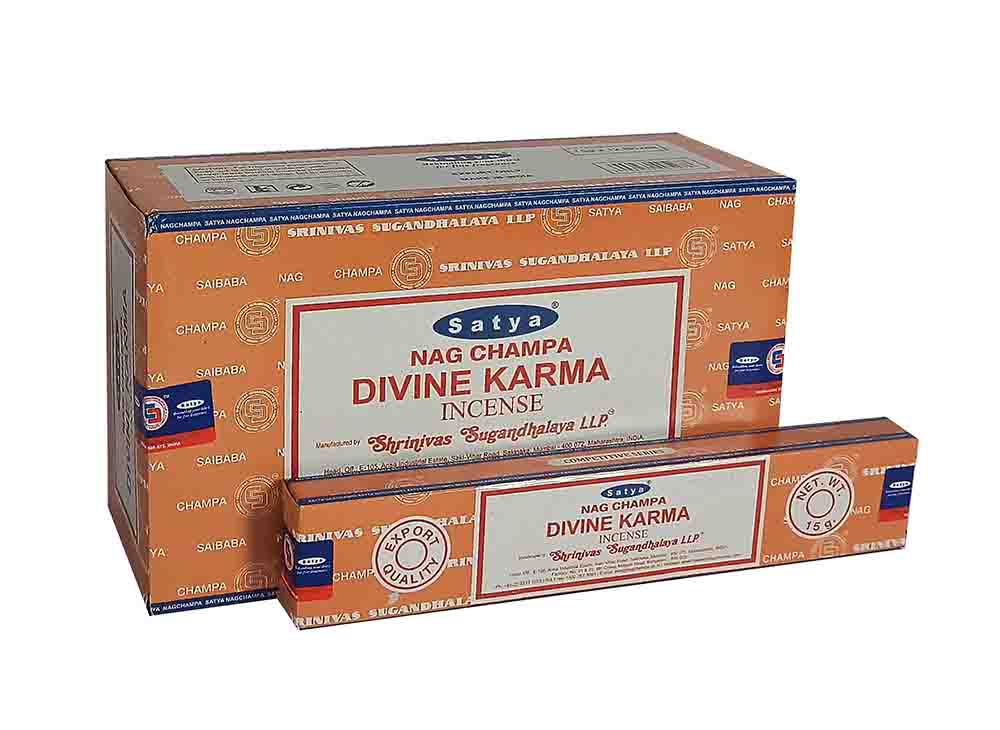 Incense Satya Divine Karma – Cleopatra Trading Limited