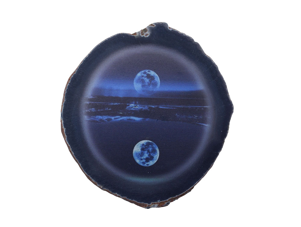 Stone Agate Slice Full Moon – Cleopatra Trading Limited
