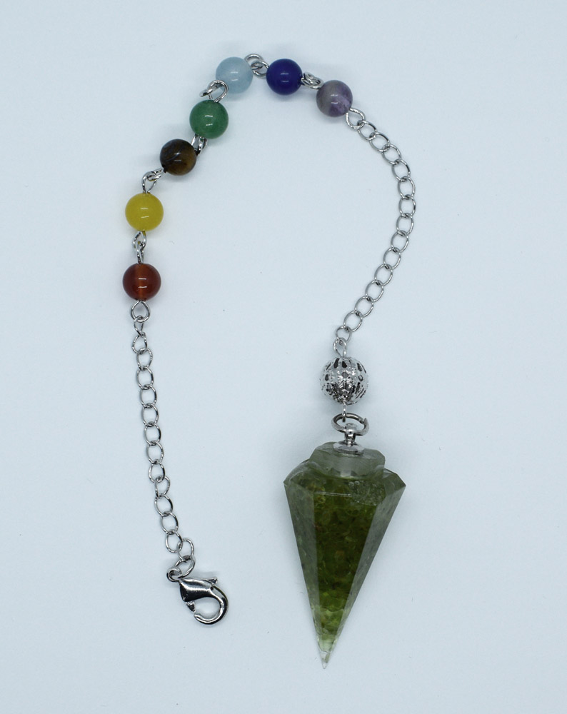 Pendulum Orgone Peridot – Cleopatra Trading Limited