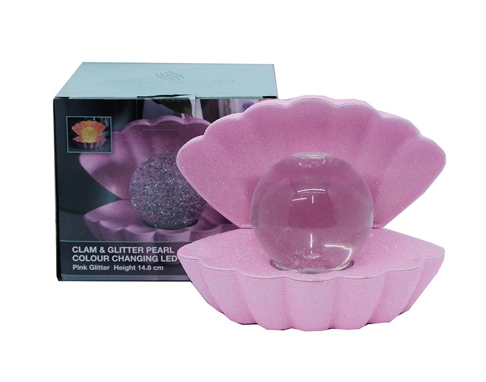Clam With Glitter Pink – Cleopatra Trading Limited