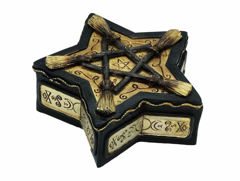 Box Broomstick Pentagram – Cleopatra Trading Limited