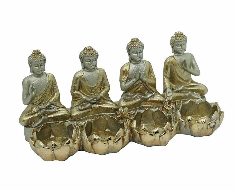 Buddhas Sitting T-Light Holder (CLEARANCE) – Cleopatra Trading Limited
