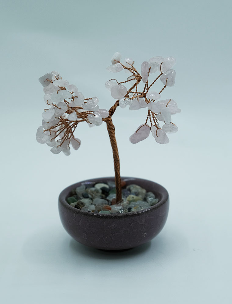 Tree Chip Rose Qz Colour Pot – Cleopatra Trading Limited