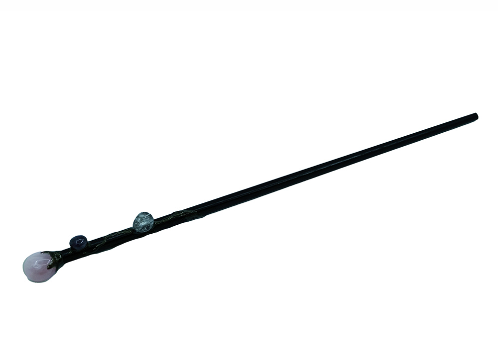 Black Magic Wand Rose Quartz 34cm – Cleopatra Trading Limited